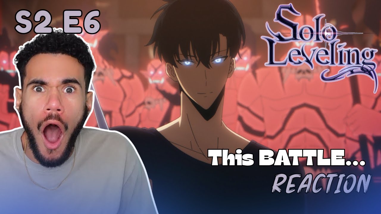ANIME BREAKING BATTLE! | Solo leveling S2 Ep6 REACTION!! - YouTube