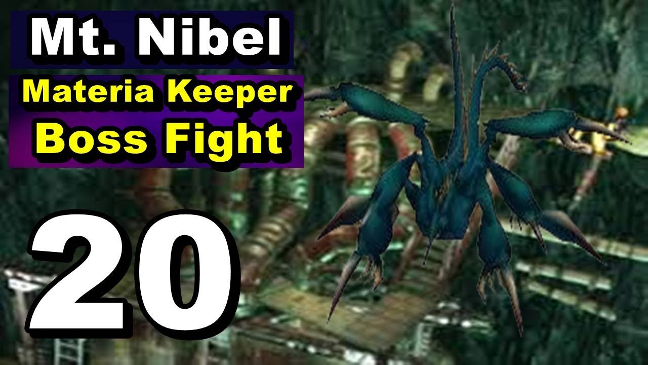 Final Fantasy 7 (Original) 100% Part 20 - Mt. Nibel - Materia Keeper ...