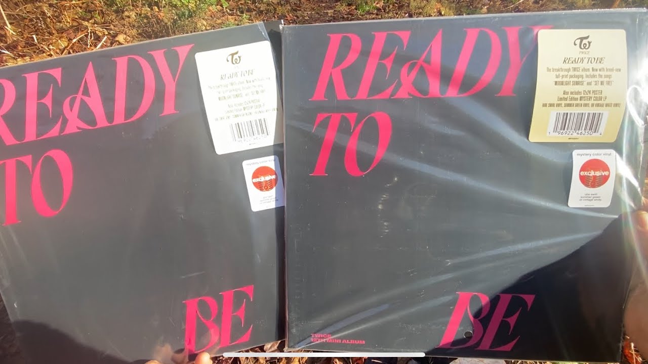 TWICE “Ready To Be” Vinyl 2nd Pressing | TWICE Unboxing - YouTube