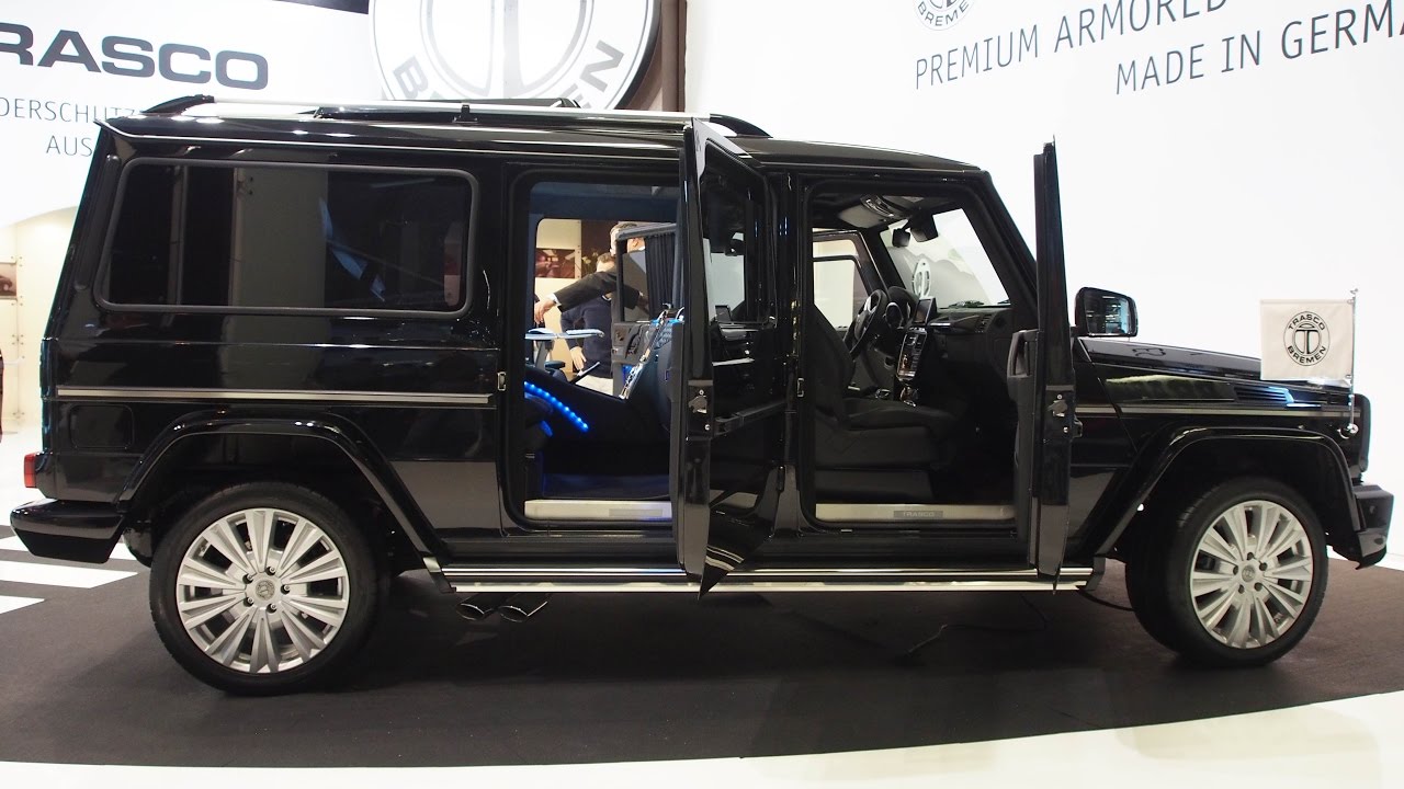 Trasco Premium SUV based on Mercedes G63 Model W 463 (Amored and ...