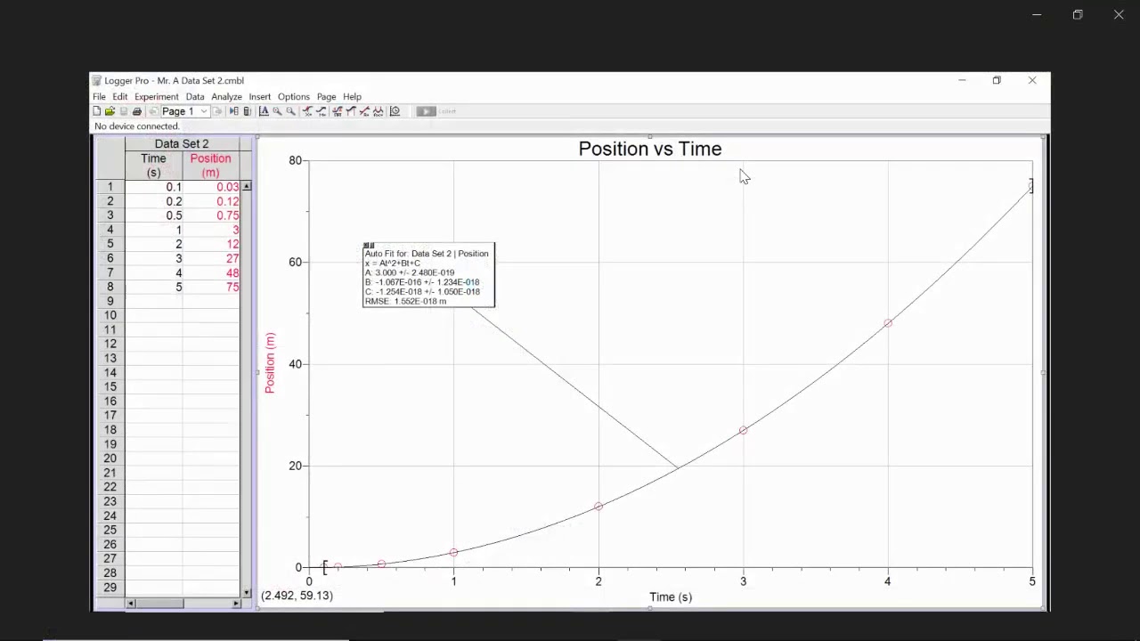 Logger Pro Print Screen File - YouTube