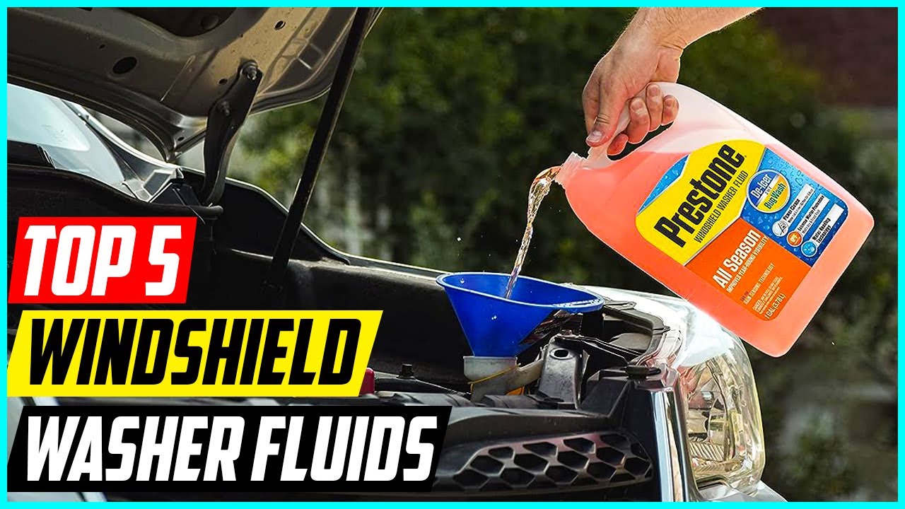 5 Best Windshield Washer Fluids for 2024 - YouTube