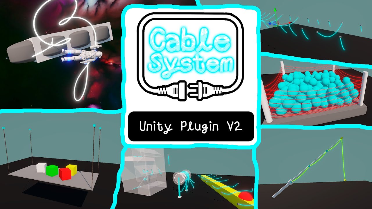 Plugin Cable System Physics for Unity Engine (Update 2.0) - YouTube