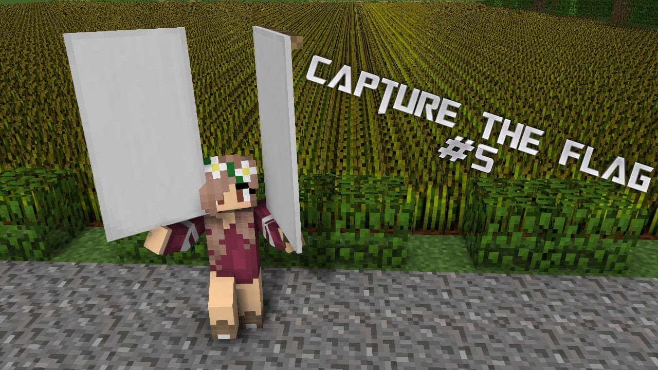 Minecraft: Capture The Flag - I GOT TWO FLAGS! #5 - YouTube