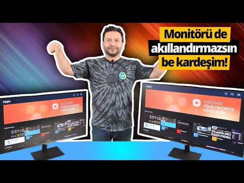 Akıllı monitörler ofisimizde - Samsung M5 ve M7 inceleme!