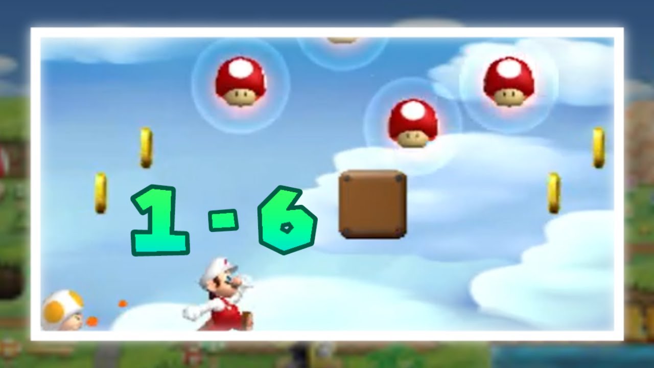 New Super Mario Bros. Wii 1-6 But I Control All 4 Players at Once - YouTube
