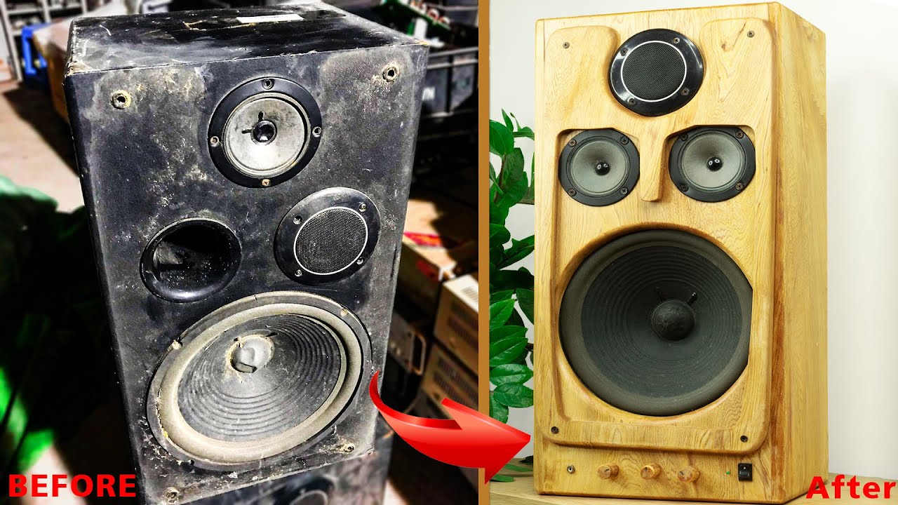 Great Creations from Wood - DIY Speaker Wooden - Amazing Woodworking ...