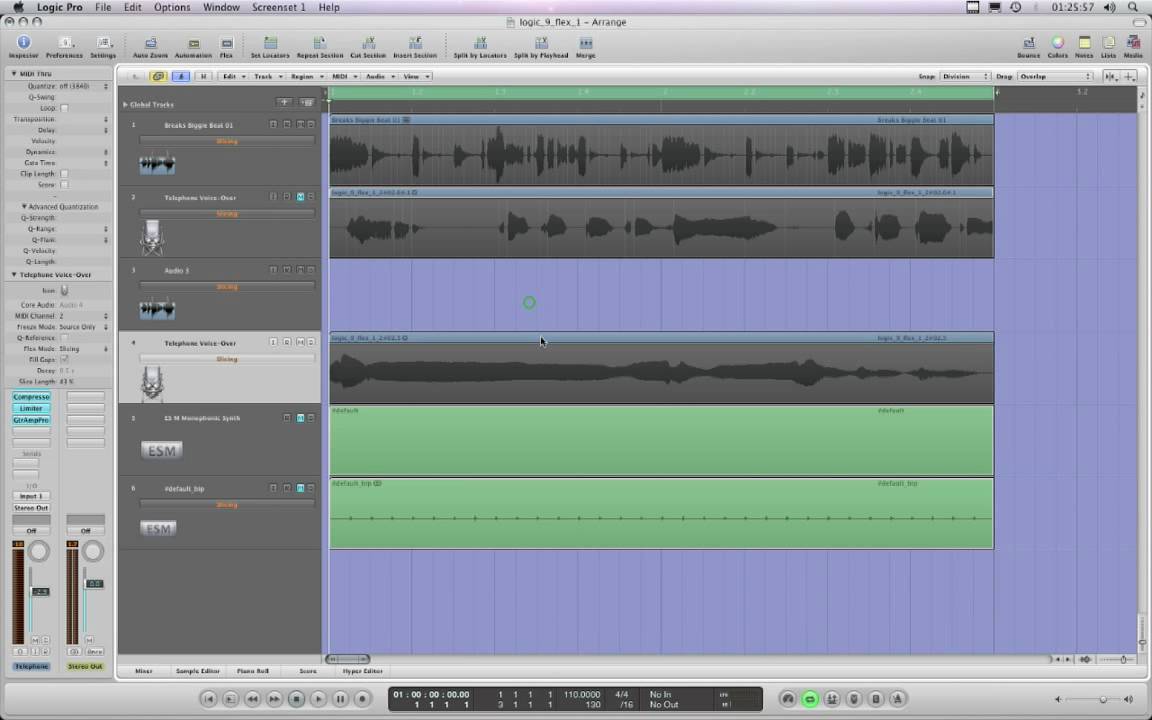 Logic Pro 9 Preview - Part-6 - Flex-4 - YouTube