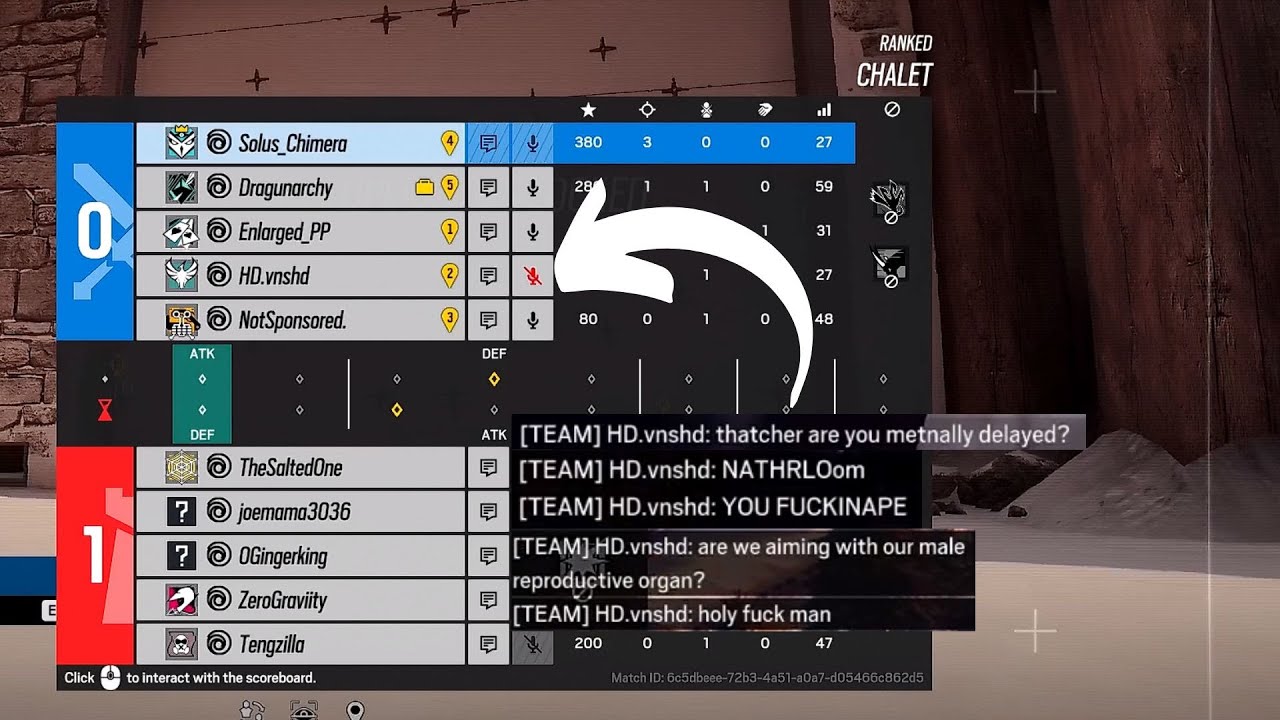 Being toxic against voice banned teammates is therapeutic | Rainbow 6 ...