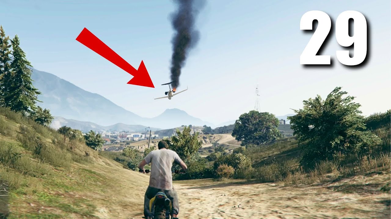 EXPLODING A FU*KING PLANE IN GTA 5 ! - YouTube