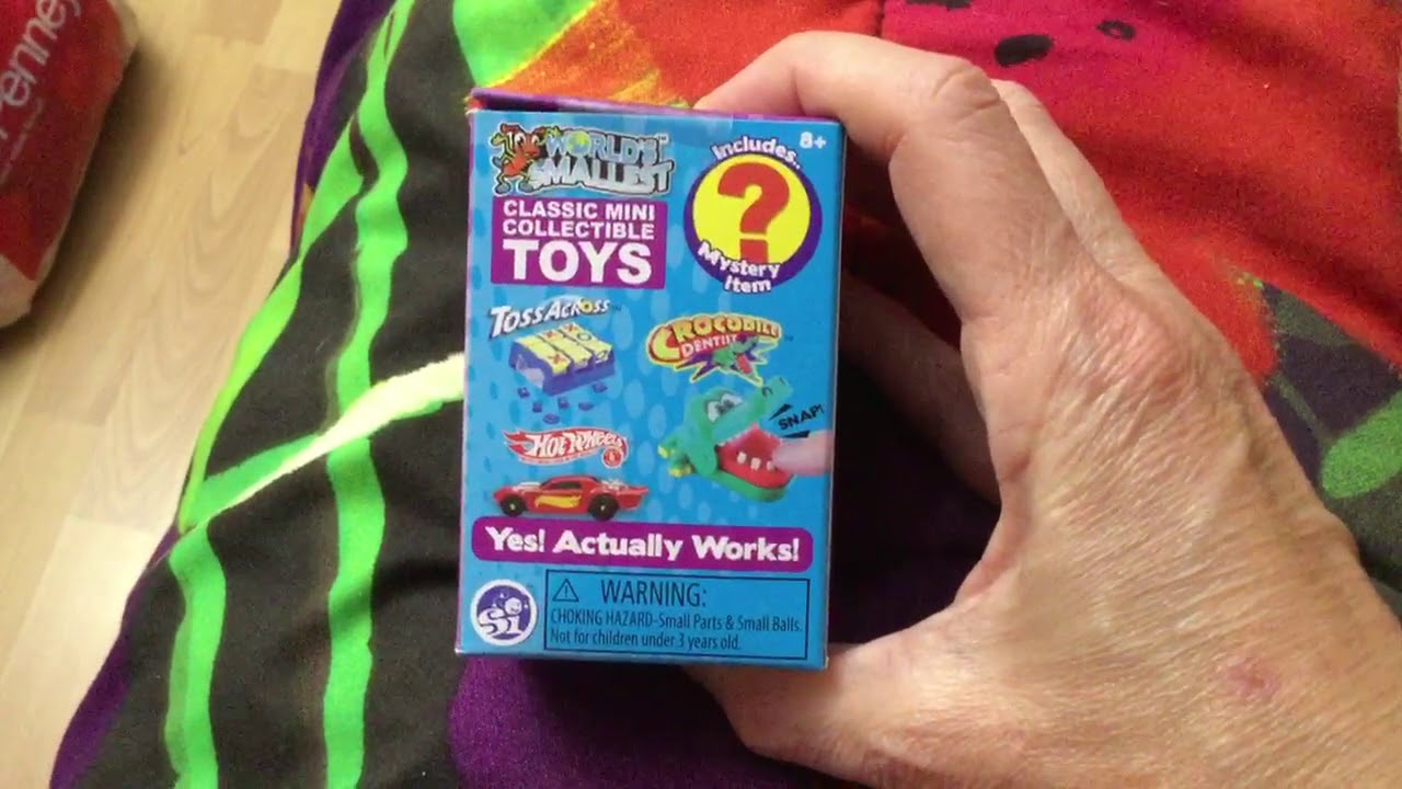 Worlds smallest classic mini collectible toys - YouTube