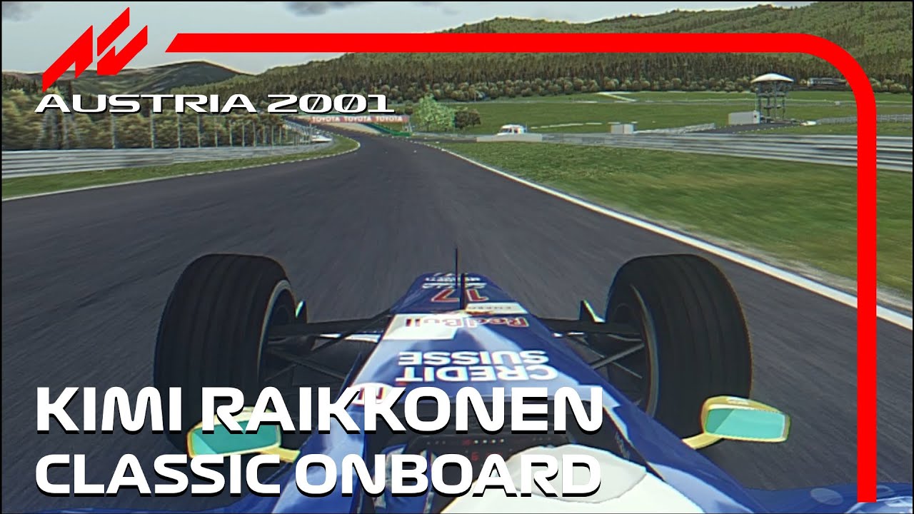 Classic Kimi Raikkonen Onboard at the A1 Ring | 2001 Austrian Grand ...