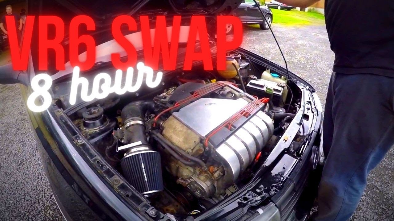 ONE DAY CABRIO MK3 VR6 SWAP - YouTube