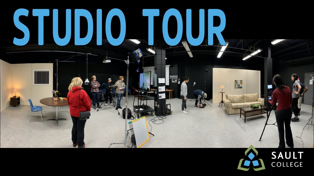 Film Production Studio Tour - Sault College - YouTube