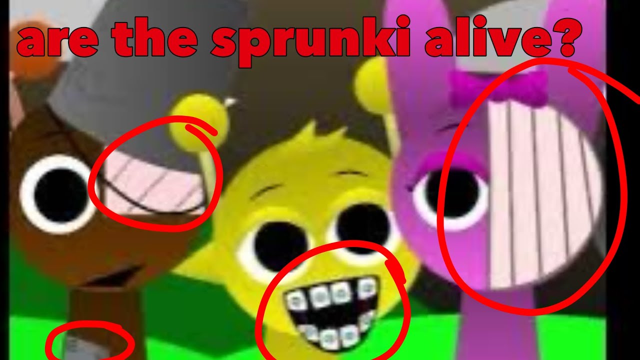 SPRUNKI ALL LIVE!! NEW MOD - YouTube