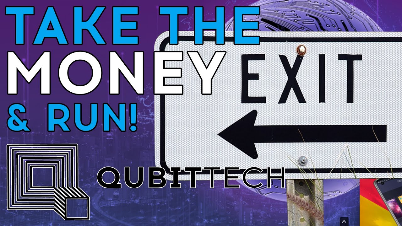 My QubitTech Exit Strategy - Issues withdrawing? Take the Money & Run! - YouTube