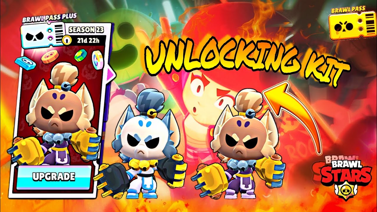 BRAWL PASS - UNLOCKING KITBOXER | Brawl Stars - YouTube