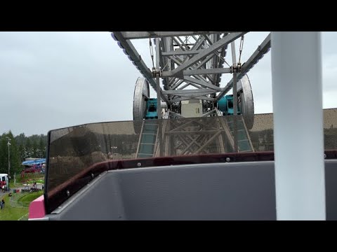 Alaska State Fair, Century Ferris Wheel: On Ride - YouTube