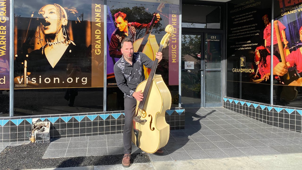 ATOMIC BOOGIE (Upright Slap Bass Cover) - Djordje Stijepovic - YouTube