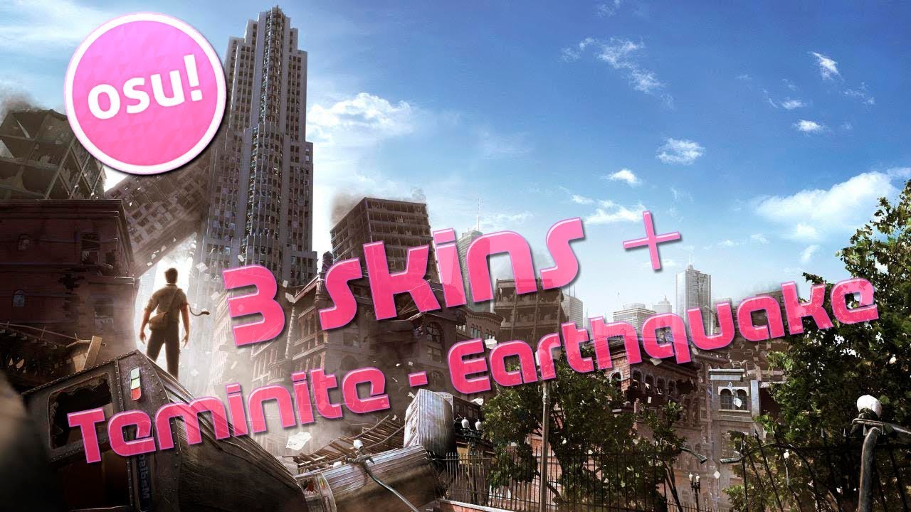 3 skins + Teminite - Earthquake - YouTube