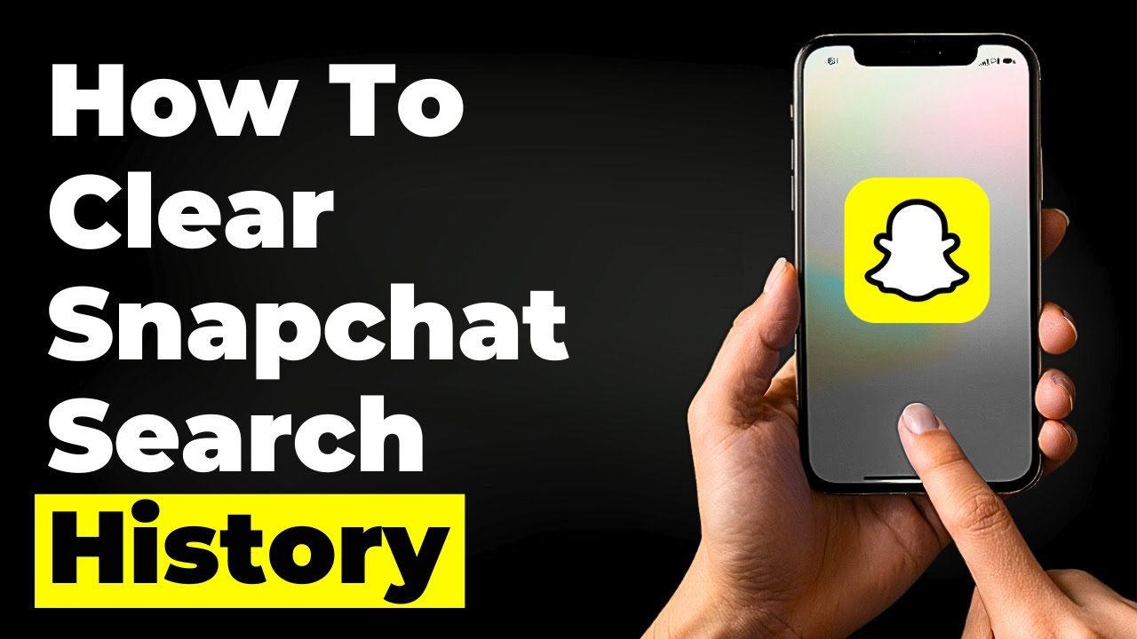 How To Clear Snapchat Search History - YouTube