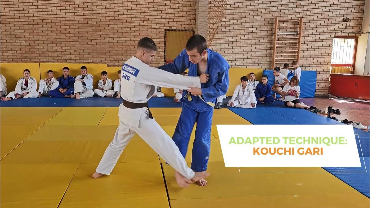 Judo 4 All Project - Adapted Techniques: Kouchi Gari - YouTube