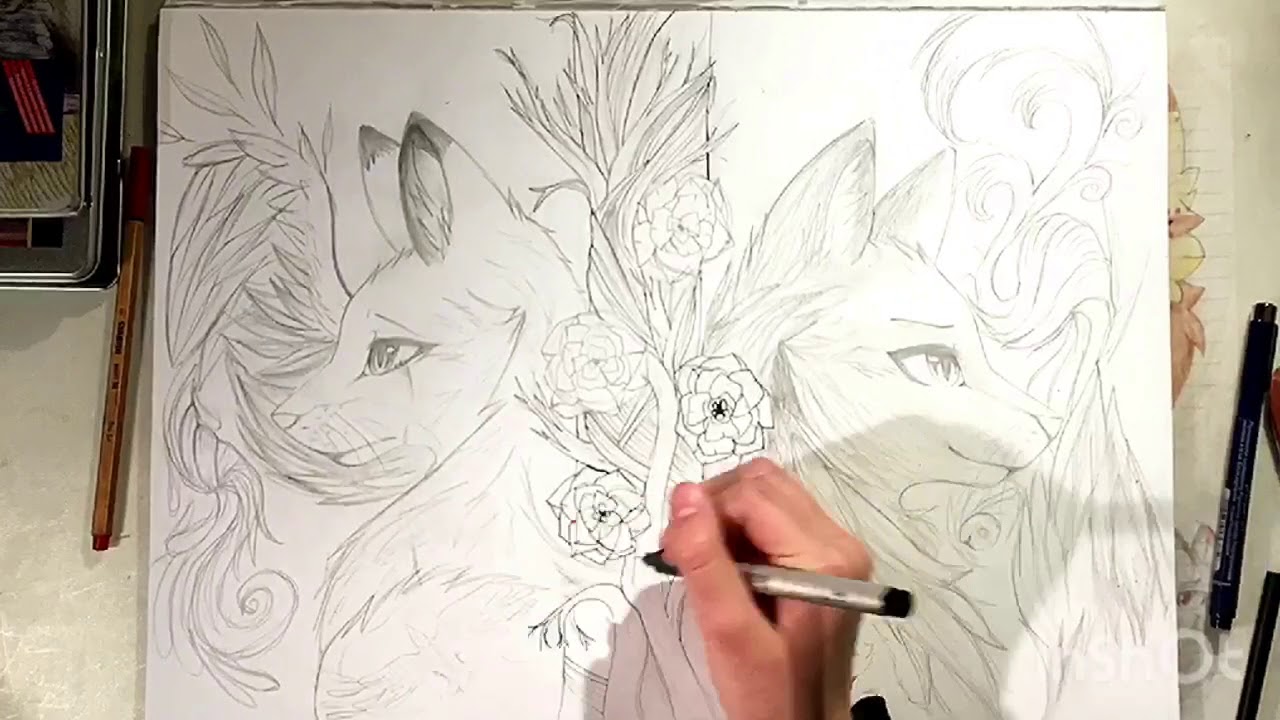 Two Sides / Foxcraft / speedpaint #9 /Janni - YouTube