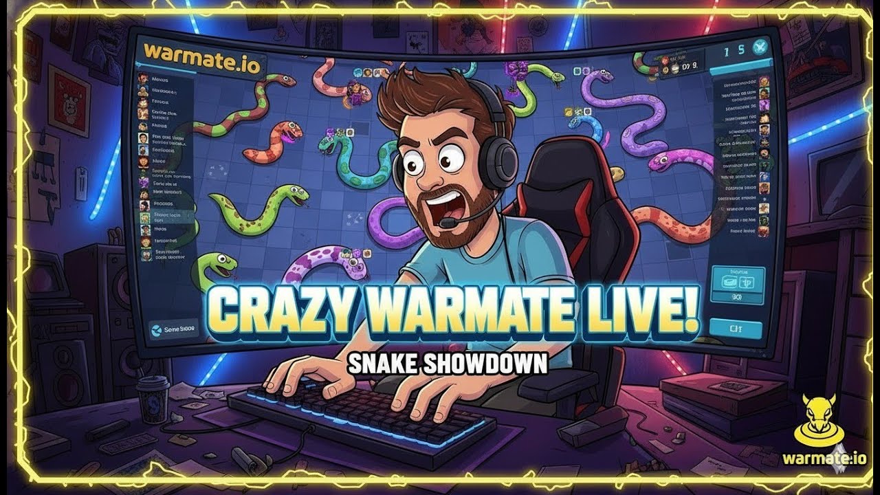 💥 WarMate.io LIVE – Non-Stop Action ⚔️ | Epic Kills & Leaderboard Rush ...