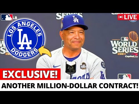 DODGERS CONFIRM! NEW RECORD-BREAKING CONTRACT SHAKES UP MLB! LOS ...