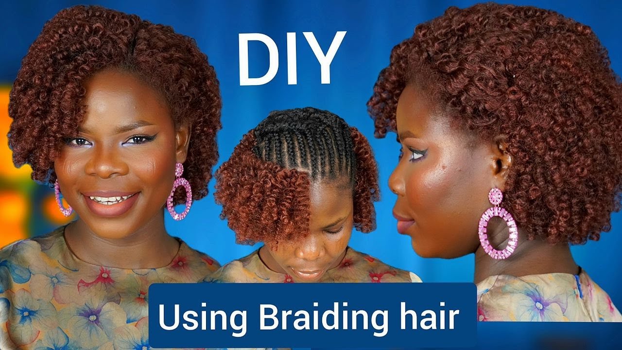 A Beautiful Easy-To-Do Short Curly Crochet Braids Style | Using ...