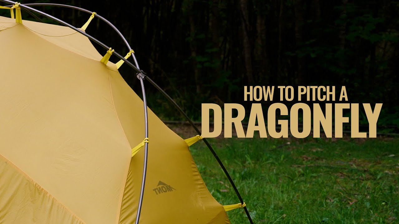 How To Pitch A Dragonfly Tent. - YouTube