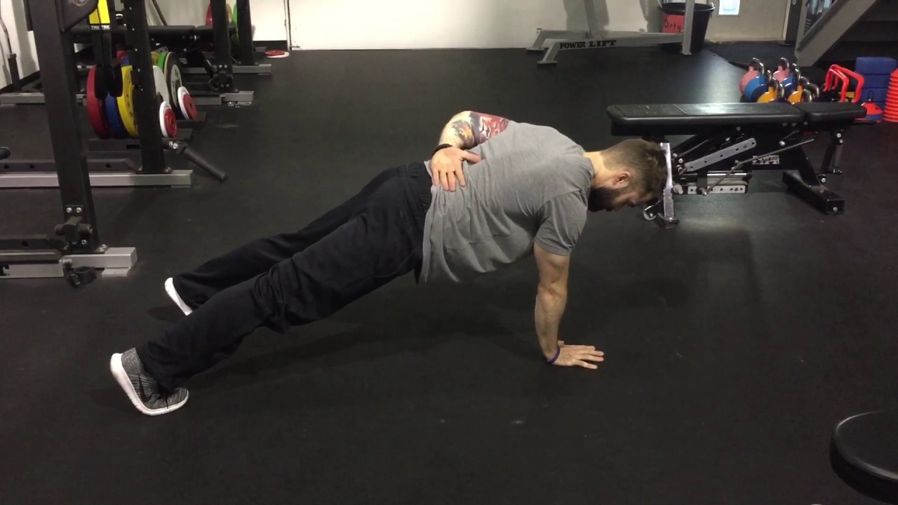 Single arm Plank - YouTube
