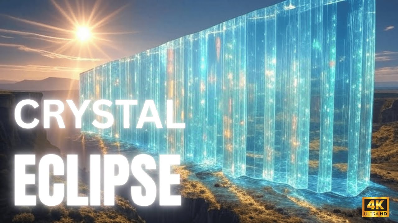 Glass Canyon Eclipse 🌑 Rare Crystal Phenomenon | 4K - YouTube
