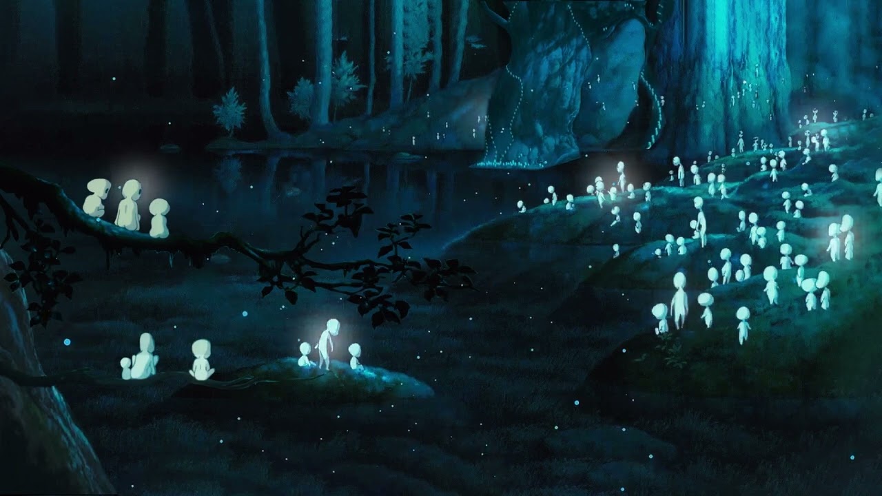 Princess Mononoke Forest Wallpaper