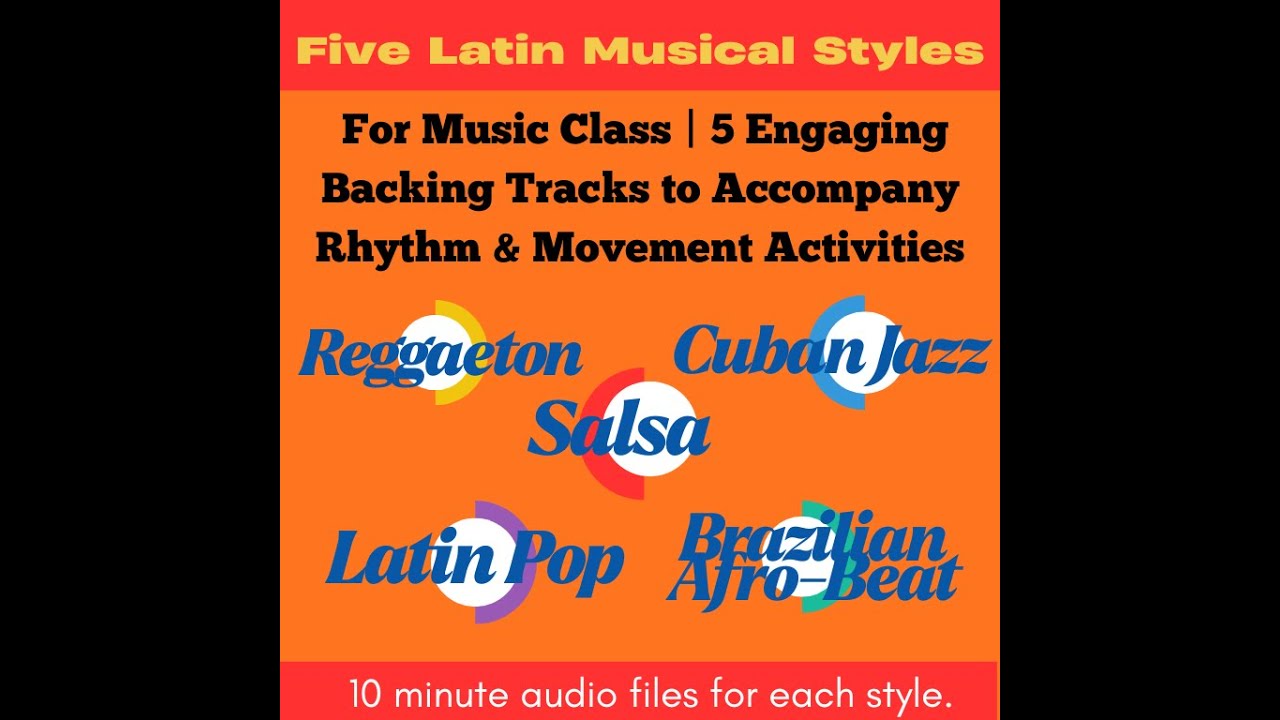 Latin Music Loops: 5 Backing Tracks to Accompany Rhythm & Movement ...