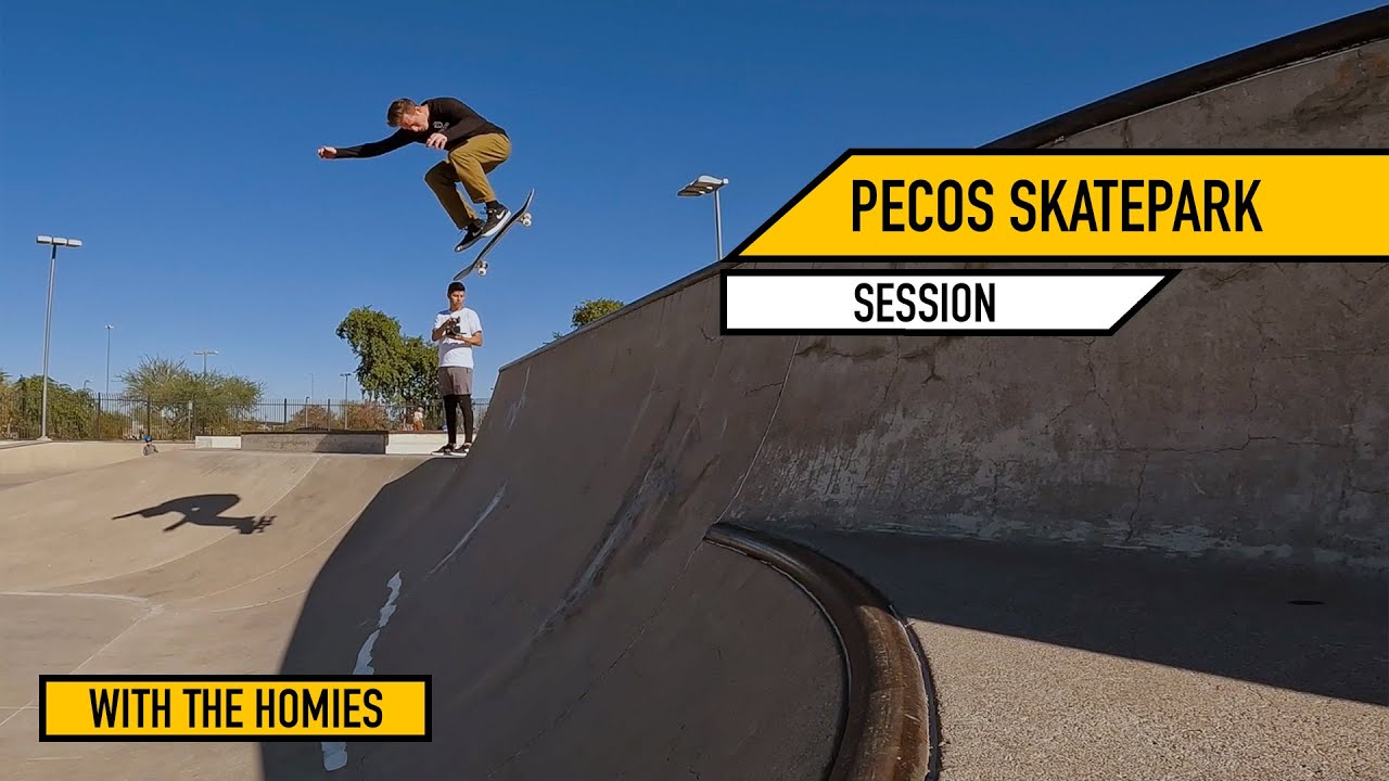 Pecos Skatepark Session - YouTube