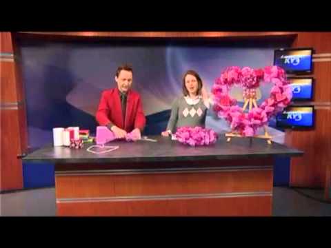 KY3 House Helpers - JEREMY RABE- Valentines Wreath - YouTube