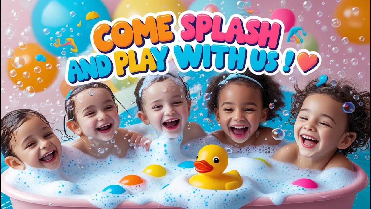 Bubbles, Water, and Fun! | The Best Bath Time Song for Kids! - YouTube