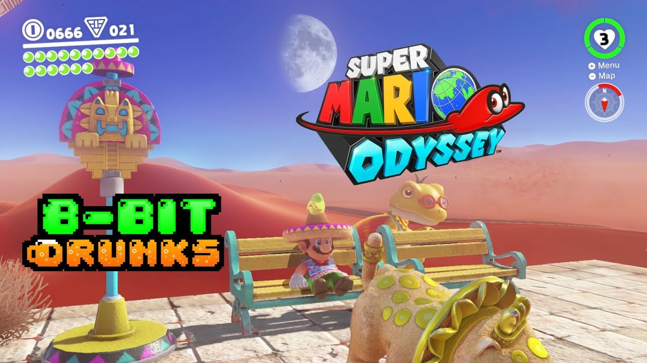 Super Mario Odyssey - Inverted Pyramids - Feat Bob - YouTube