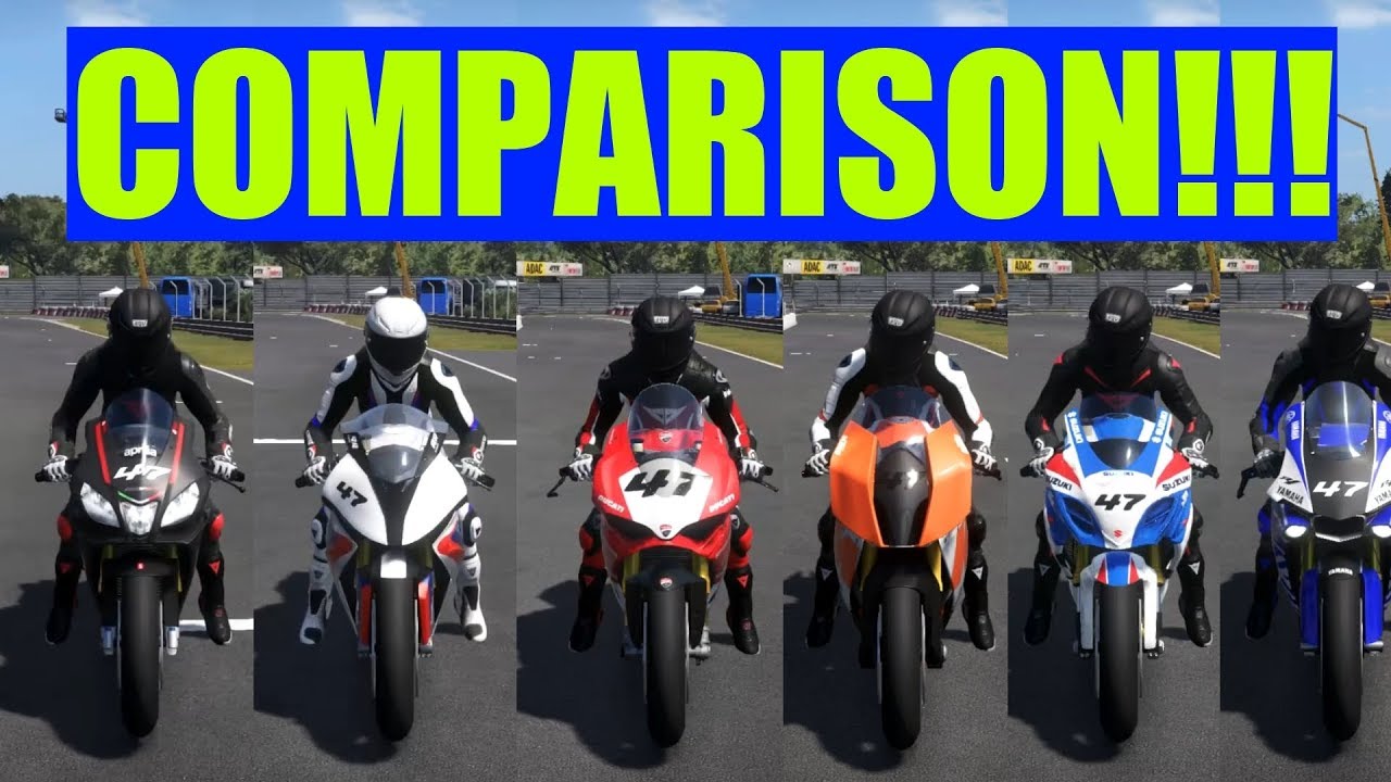 Racing Superbike Sound Comparison | Ride 2 - YouTube