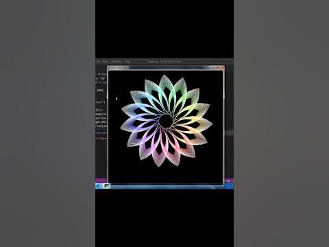 Python Graphics Design using Turtle 🐢 #coding#viral #design #python#ytshorts#pythonshorts# ...