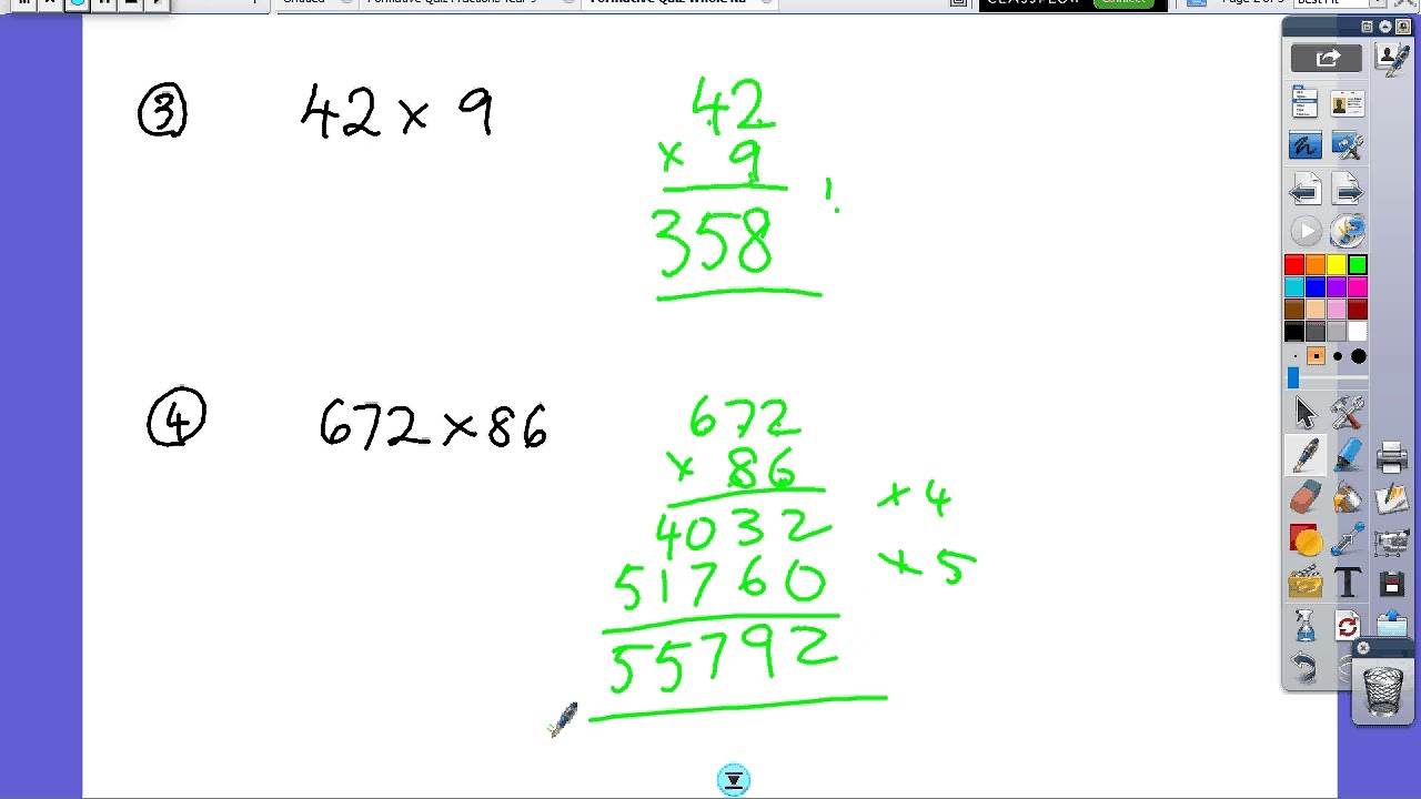 Formative Quiz Year 9 Whole numbers - YouTube