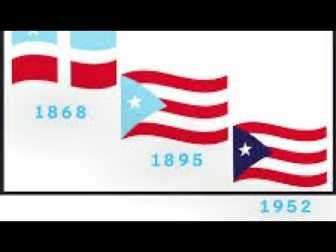 History Of The Flag Of Puerto Rico - YouTube