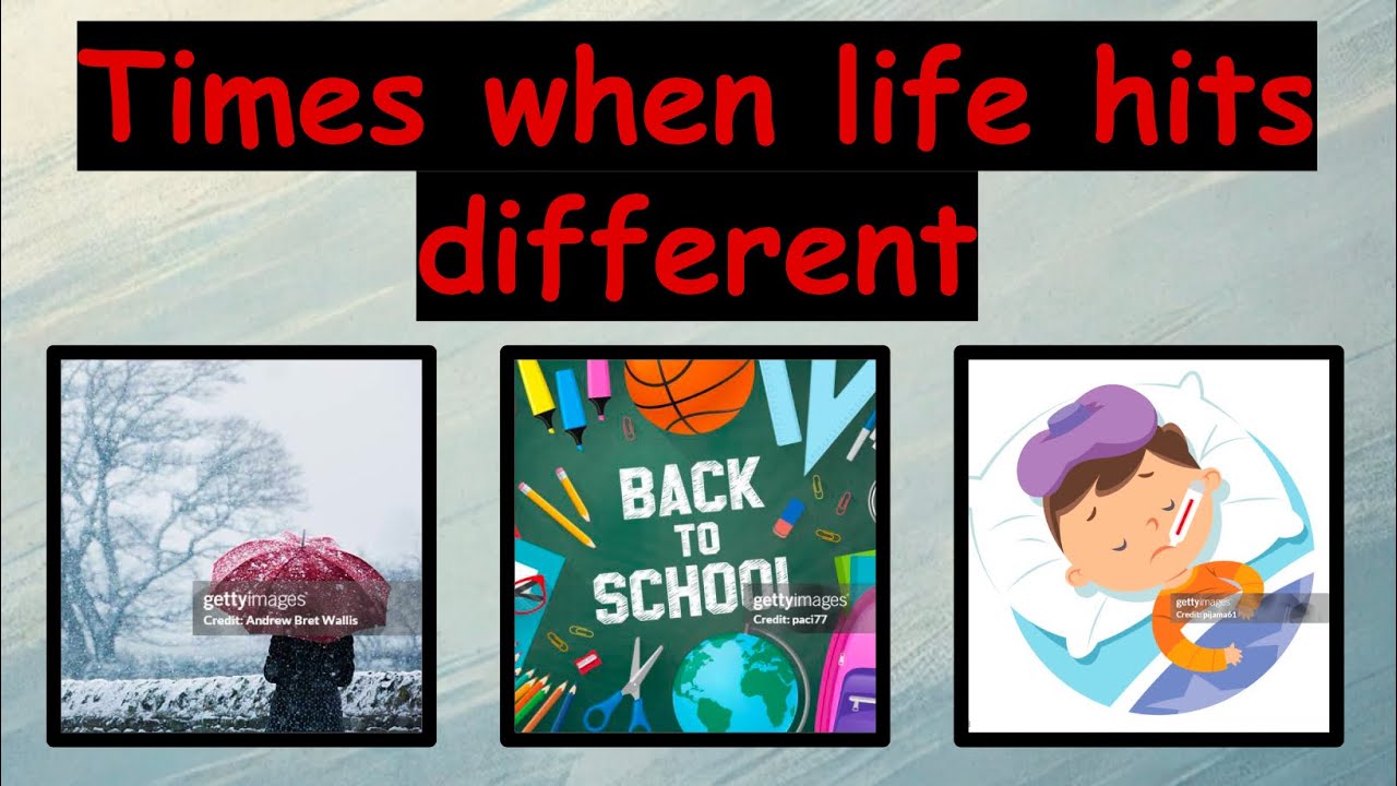 Times when life hits different - YouTube