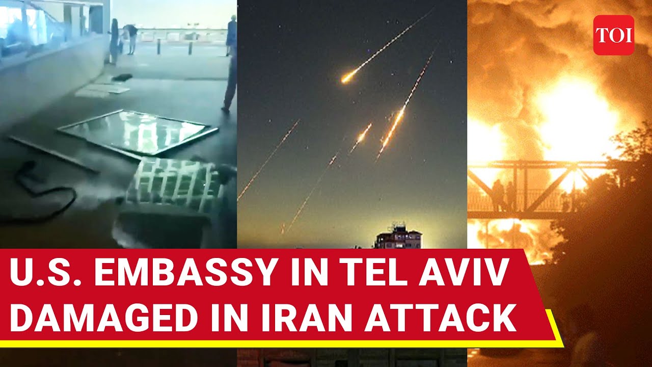 Iran’s FIRST ‘Direct Attack’ On US; American Embassy In Tel Aviv ...