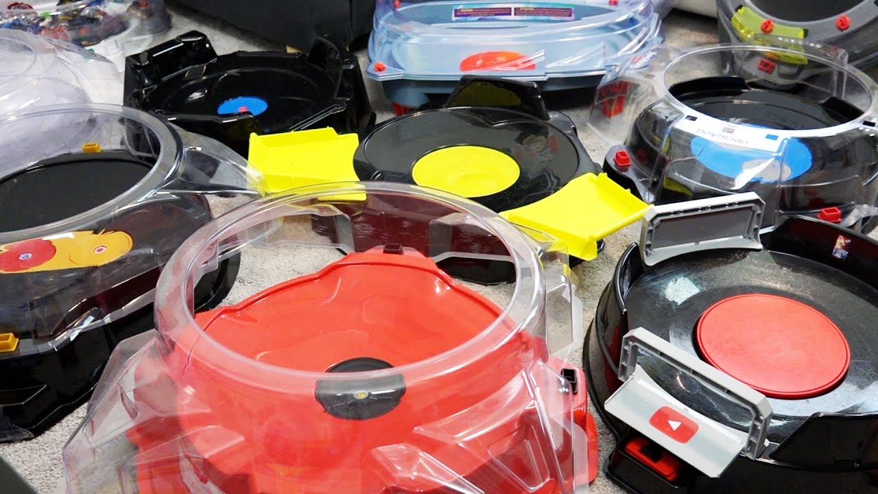 ELECTRIC STADIUM EXHIBITION! | All Beyblade Burst & Metal Fight ...