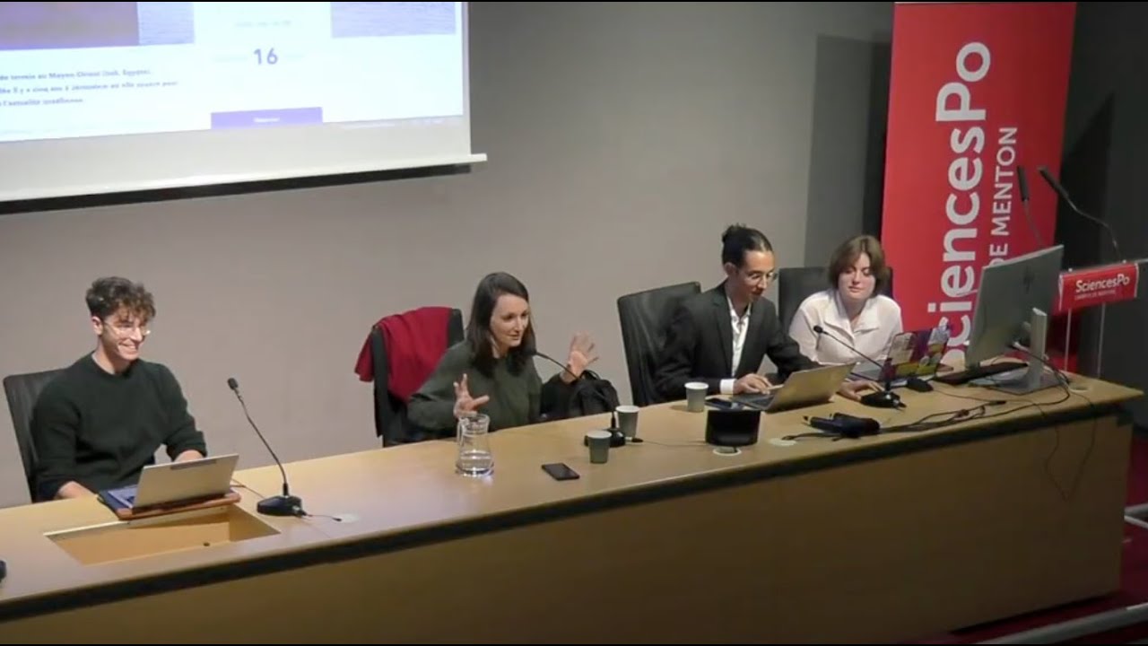 Conférence à Menton avec Clothilde Mraffko, journaliste à Jérusalem ...