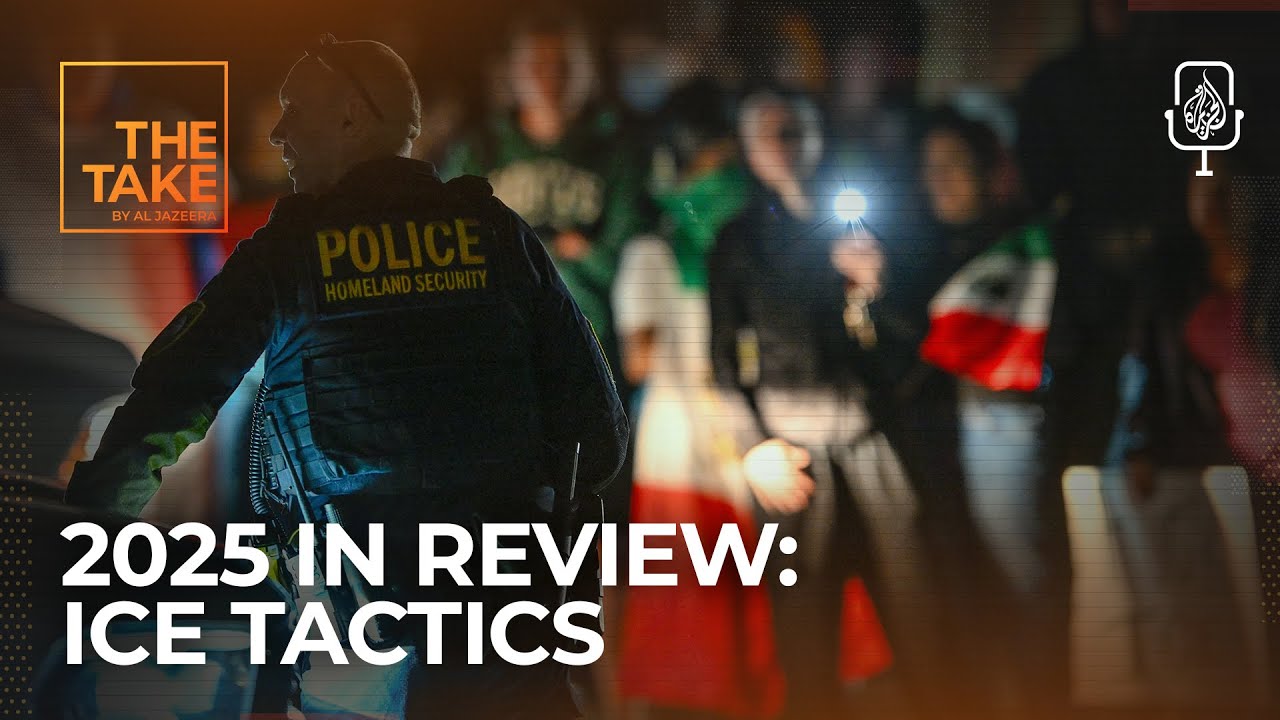 2025 in Review: Is ICE in the US operating as secret police? - YouTube
