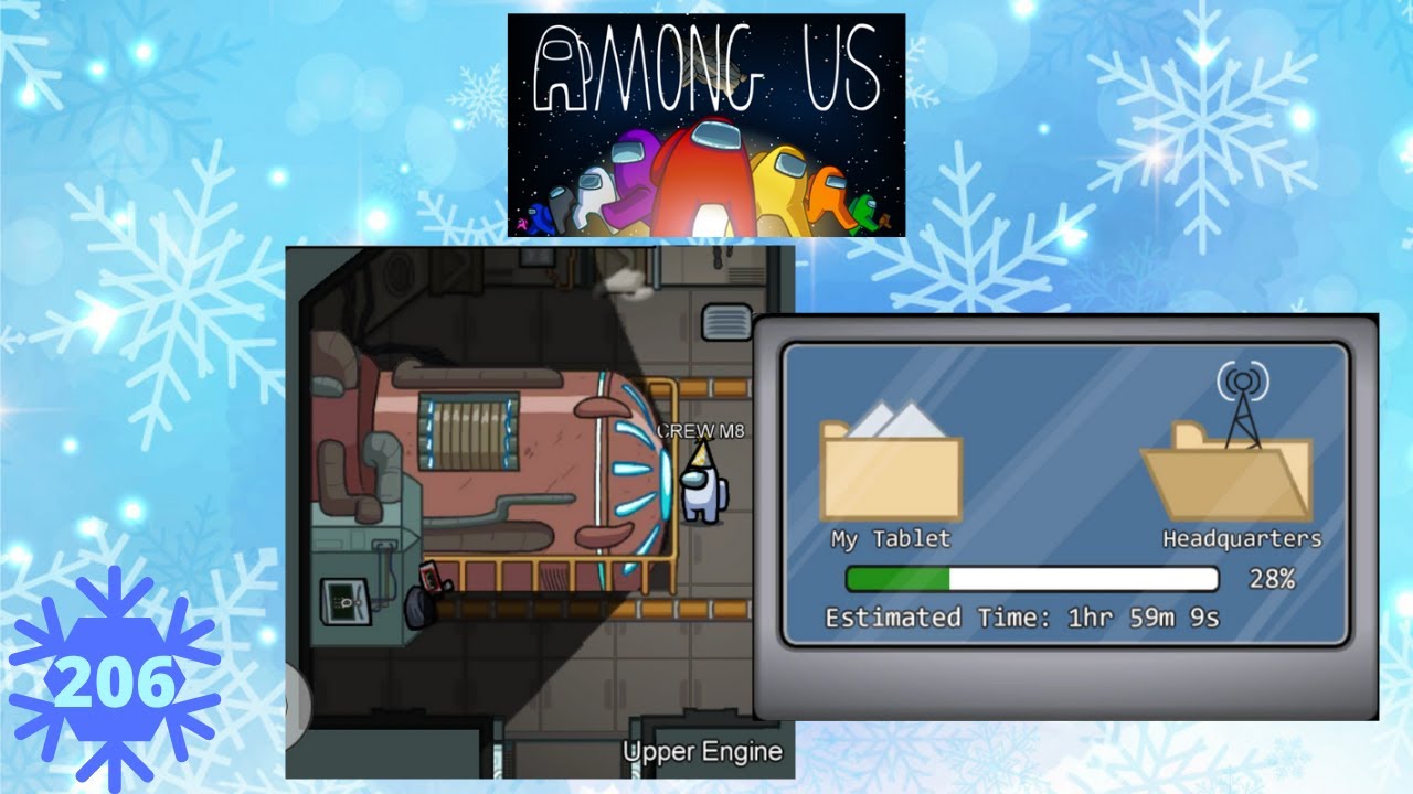 Among Us Episode 206 - Download in Upper Engine? - YouTube