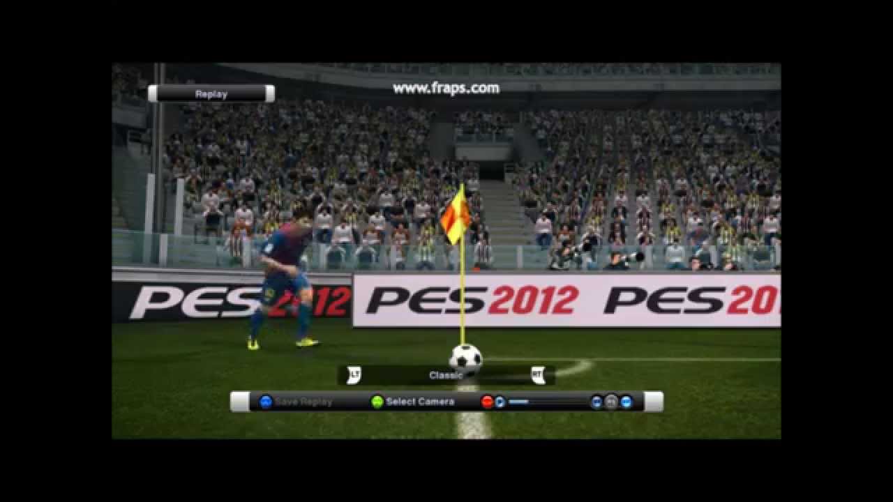 PES 2012 - LIONEL MESSI - Corner In Goal - YouTube
